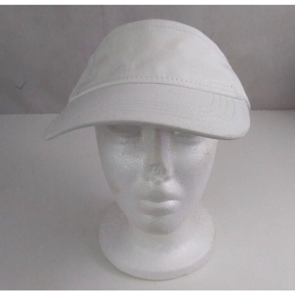 Osfm | Accessories | Vintage Osfm Solid White Unisex Adjustable Visor ...
